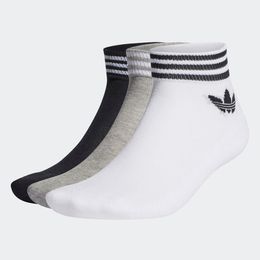 Adidas Trefoil Ankle Socken, 3 Paar
