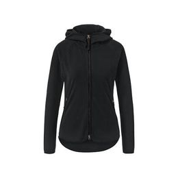 Tchibo Kapuzen-Fleecejacke - Schwarz - Gr.: XS