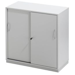eurokraft pro Unterschrank, HxBxT 942 x 913 x 420 mm, lichtgrau RAL 7035