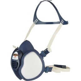 3M Halbmaske Serie 4000+, Filterklasse FFA2P3 R D, wartungsfrei, ab 3 Stk