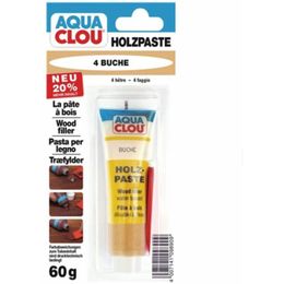 CLOU® Clou - Aqua Holzpaste 4 Buche mit Spatel 60g