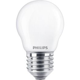 PCE Philips Lighting 76347300 led eek f (a - g) E27 Tropfenform 4.3 w = 40 w Warmweiß (ø x l) 4.5 cm x 8