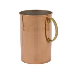 ich-zapfe Bierkrug, Bierseidel - 1,5 L, Kupfer-Zinn, Handgefertigt