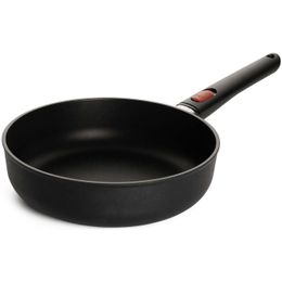 Woll Bratpfanne Eco Lite, Aluminium, 24 cm, abriebfeste Saphir-Versiegelung, Induktion, Made in Germany, schwarz