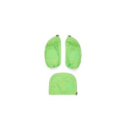 Ergobag Schulranzen Fluo Seitentaschen Zip-Set Grün (3-teilig)