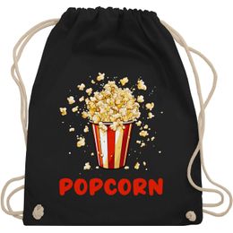 Shirtracer Turnbeutel Popcorn Fan Popcornverkleidung Filmliebhaber Pop-Corn