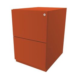 Bisley Rollcontainer, B: 420 mm x T: 565 mm x H: 645 mm orange