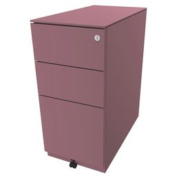 Bisley Rollcontainer, B: 300 mm x T: 565 mm x H: 652 mm pink