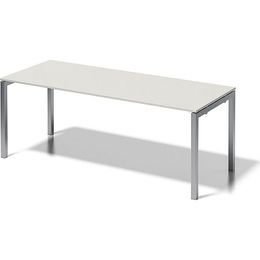 Bisley Schreibtisch, grau|weiß