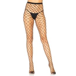 Leg Avenue Netzstrumpfhose Netz-Strumpfhose mit Perlen