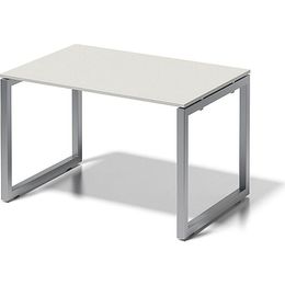 Bisley Schreibtisch, Breite: 1200 mm x Tiefe: 800 mm x Höhe: 740 mm Gestell silber