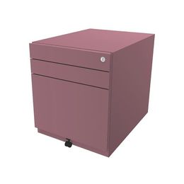 Bisley Rollcontainer, B: 420 mm x T: 565 mm x H: 565 mm pink