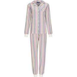 PASTUNETTE Schlafanzug Damen Flanell Pyjama (2 tlg) Modisches Design Baumwolle