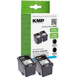 KMP KMP Tintenpatronen Doppelpack H75D ersetzt HP Tintenpatrone