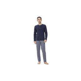 Mey Pyjama blau (1 tlg), blau