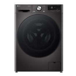 LG Waschmaschine mit 13 kg Kapazität EEK A 1.400 U./Min. Platinum Black mit schwarzem Bullaugenring F4WR703YB F4WR703YB DE