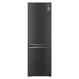 LG KühLGefrierkombination 341 Liter Nutzinhalt Energieeffizienzklasse C Matte Black 186 cm hoch Smart Inverter Compressor GBB61MCGCN1 GBB61MCGCN1 LG