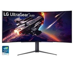 LG 45 Zoll UltraGear Curved OLEDMonitor mit blendfreiem und entspiegeltem Display und 240 Hz Bildwiederholfrequenz 45GR95QE LG DE