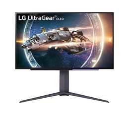 LG 27 Zoll UltraGear OLEDMonitor mit blendfreiem und entspiegeltem Display und 240 Hz Bildwiederholfrequenz 27GR95QEB LG DE