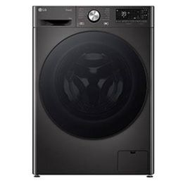 LG Waschmaschine mit 11 kg Kapazität EEK A 1.400 U./Min. Schwarz mit schwarzem Bullaugenring F4WR701YB F4WR701YB