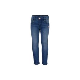 Blue Seven 5-Pocket-Hose Kinder Mädchen Jog-Jeans mit Stickerei