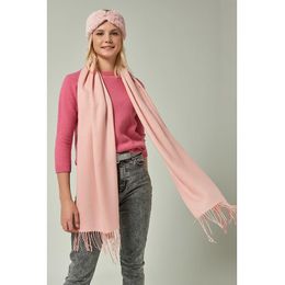 WINTERLAND Schal in Rosa - (L)180 x (B)78 cm