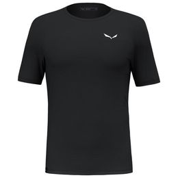 Salewa - Puez Sporty Dry T-Shirt - Funktionsshirt Gr 48 schwarz