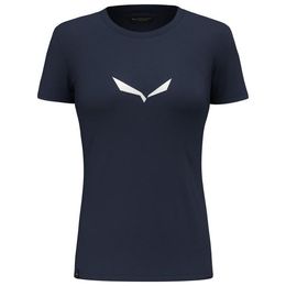 Salewa - Women's Solid Dri-Release S/S Tee - T-Shirt Gr 36 blau