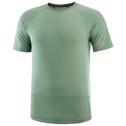 Salomon - Cross Run S/S Tee - Laufshirt Gr XL grün