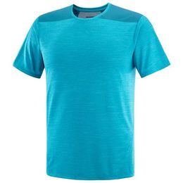 Salomon - Outline S/S Tee - Funktionsshirt Gr S türkis/blau