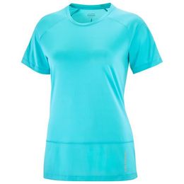 Salomon - Women's Cross Run S/S Tee - Laufshirt Gr XS türkis