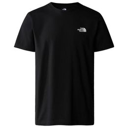 The North Face - S/S Simple Dome Tee - T-Shirt Gr S schwarz