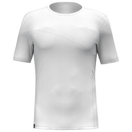Salewa - Puez Sporty Dry T-Shirt - Funktionsshirt Gr 46 grau