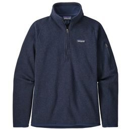 Patagonia - Women's Better Sweater 1/4 Zip - Fleecepullover Gr L blau