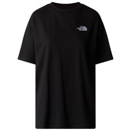 The North Face - Women's S/S Essential Oversize Tee - T-Shirt Gr XS schwarz