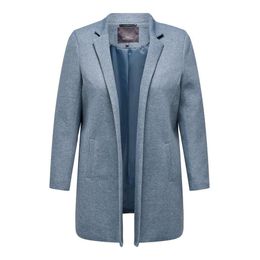 Only CARMAKOMA Longblazer CARSOHO COATIGAN CC OTW, blau