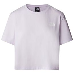 The North Face - Women's Cropped Simple Dome Tee - T-Shirt Gr XS weiß