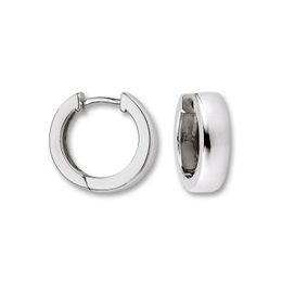 ONE ELEMENT Paar Creolen Ohrringe Creolen aus 925 Silber, Damen Silber Schmuck, silberfarben