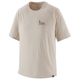 Patagonia - Cap Cool Trail Graphic Shirt - Funktionsshirt Gr XS grau