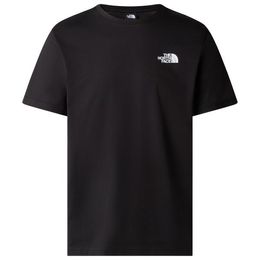 The North Face - S/S Redbox Tee - T-Shirt Gr XS schwarz