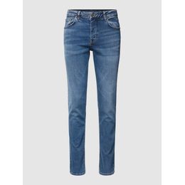 Review Slim Fit Jeans mit Stretch-Anteil