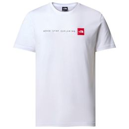 The North Face - S/S Never Stop Exploring Tee - T-Shirt Gr XXL weiß