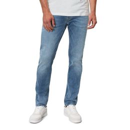 Marc O'Polo Marc O'Polo 5-Pocket-Jeans in lässiger Cross-Hatch-Denim Struktur, blau