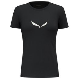 Salewa - Women's Solid Dri-Release S/S Tee - T-Shirt Gr 34 schwarz