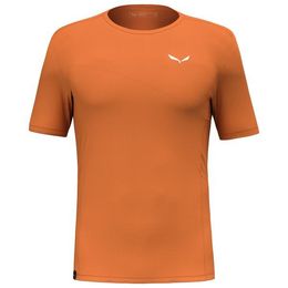 Salewa - Puez Sporty Dry T-Shirt - Funktionsshirt Gr 46 orange