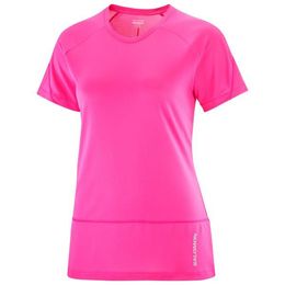 Salomon - Women's Cross Run S/S Tee - Laufshirt Gr XS rosa