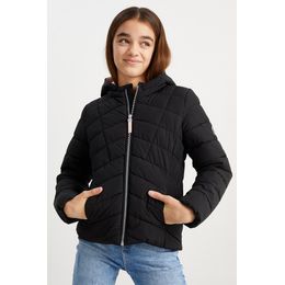 C&A Steppjacke mit Kapuze-wasserabweisend