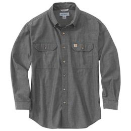 Carhartt - Loose Chambray L/S Shirt - Hemd Gr XL grau