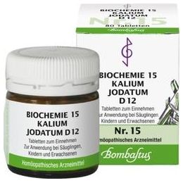 Bombastus BIOCHEMIE 15 Kalium jodatum D 12 Tabletten