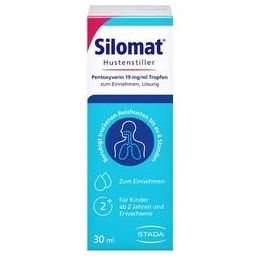 STADA Silomat Hustenstiller Pentoxyverin 19 mg/ml TEI 30 ml